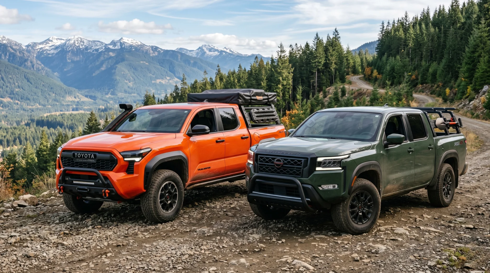 2026 Nissan Frontier vs Toyota Tacoma | Empire Nissan